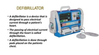 Special equipment in icu | PPTX