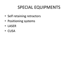 Special equipments bsc ott | PPTX