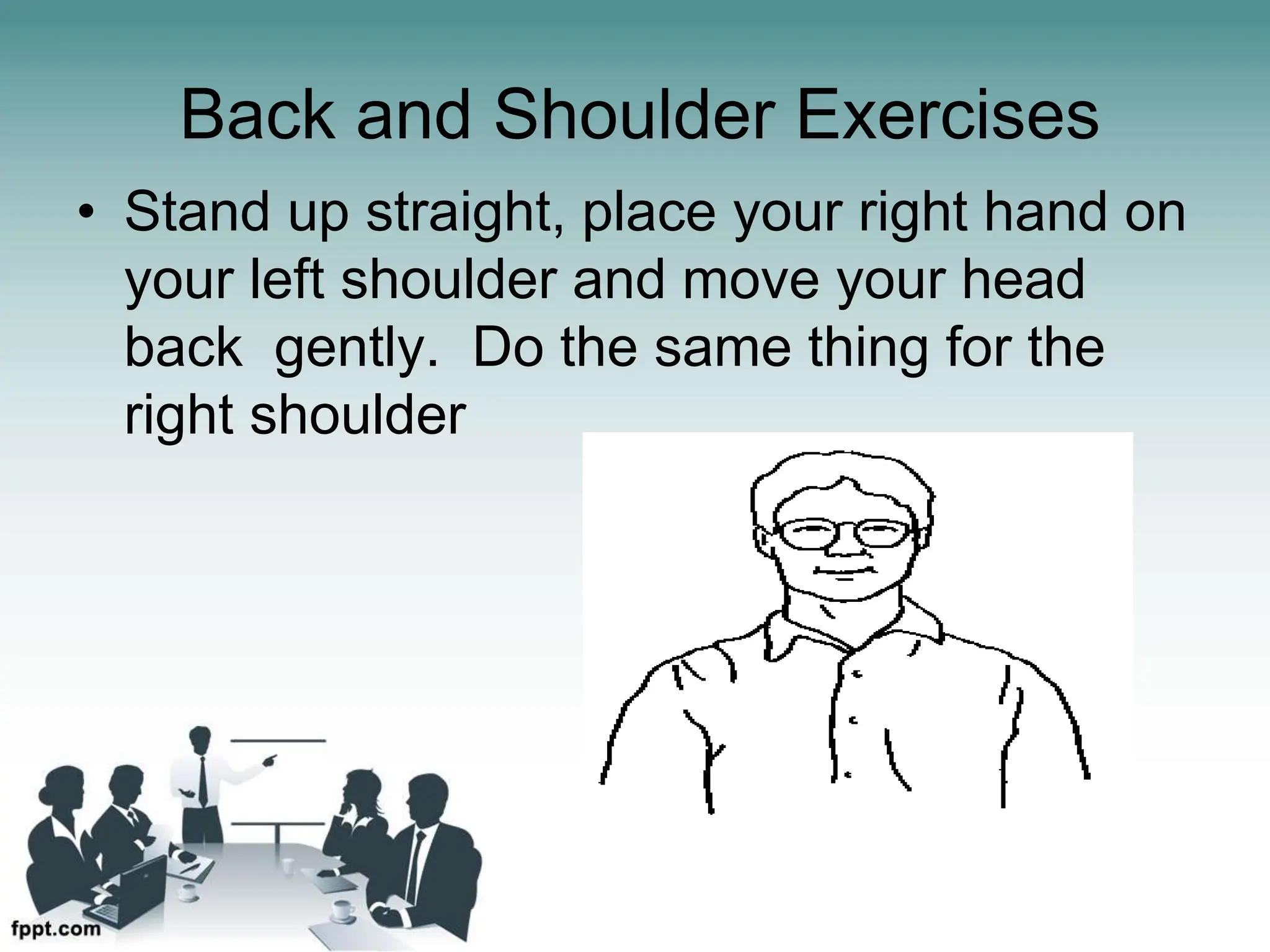 special ergonomic for office workers or for computer users.ppt