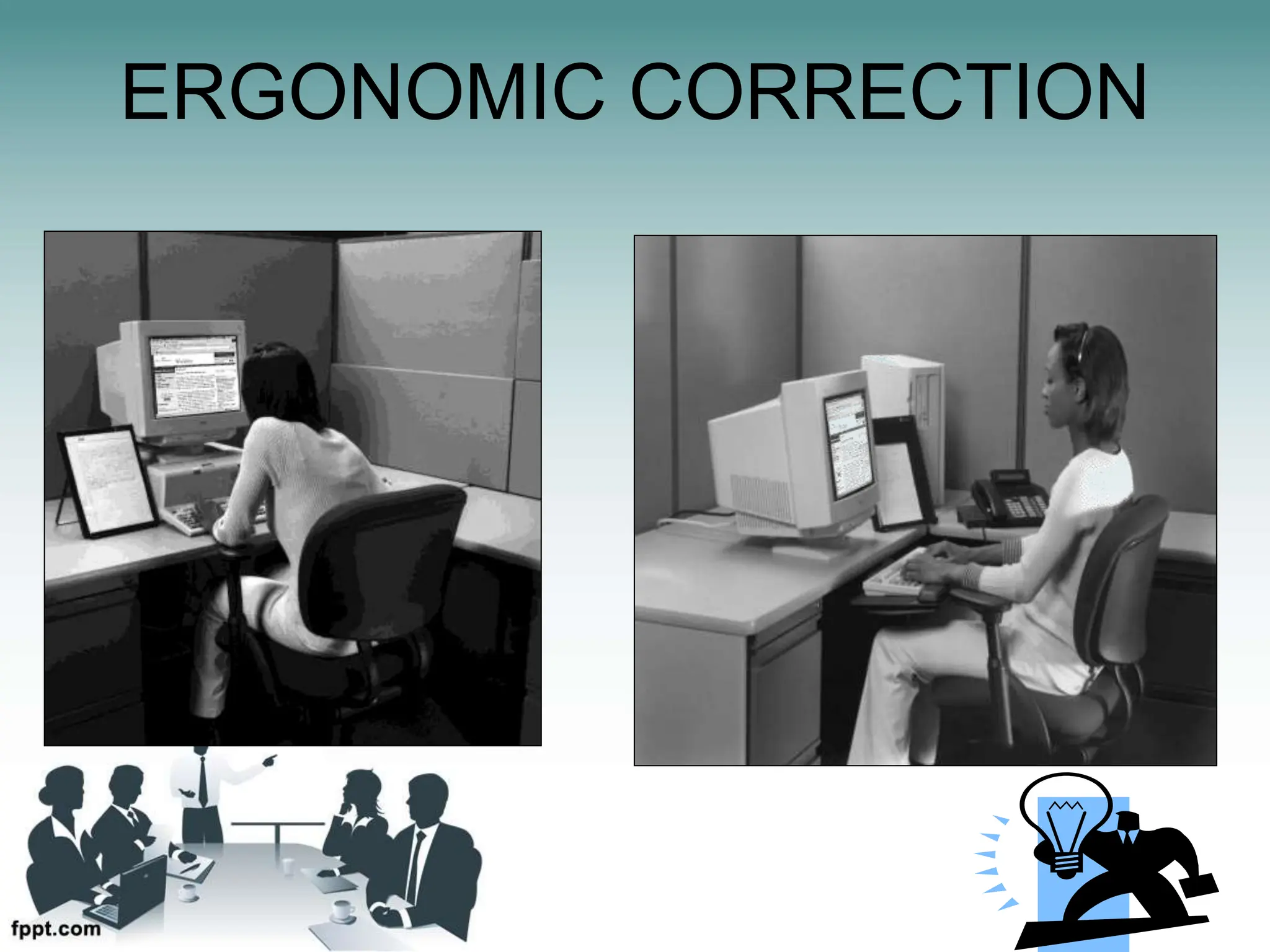 special ergonomic for office workers or for computer users.ppt