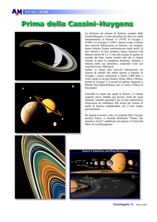 Speciale Sonda Cassini-Huygens | PDF | Space and Astronomy | Science