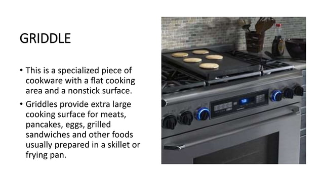 Special features on kichen tools and equipment | PPTX