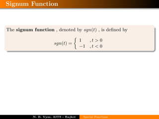 Special functions | PDF