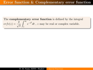 Special functions | PDF