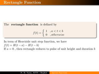 Special functions | PPT
