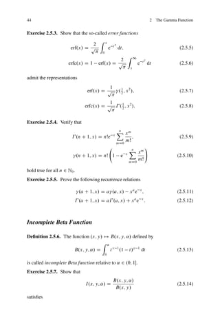 Special function of mathematical (geo )physics | PDF
