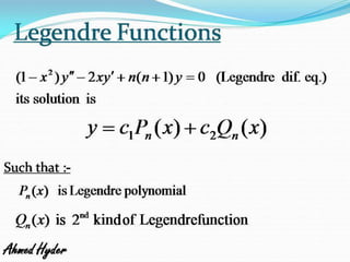 Special functions | PPTX