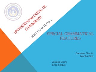Special grammatical feature | PPTX