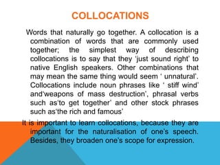 Special grammatical feature | PPTX