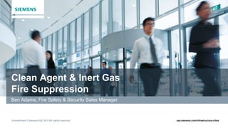Clean Agent & Inert Gas Fire Suppression | PPTX