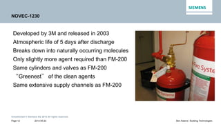 Clean Agent & Inert Gas Fire Suppression | PPTX