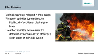 Clean Agent & Inert Gas Fire Suppression | PPTX