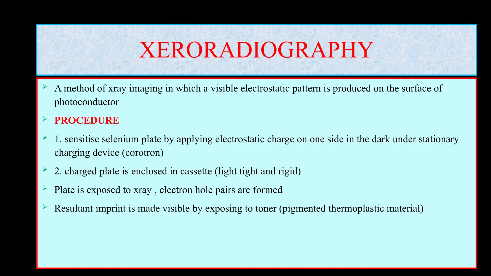SPECIAL IMAGING MODALITIES- RADIOGRAPHIC | PPTX