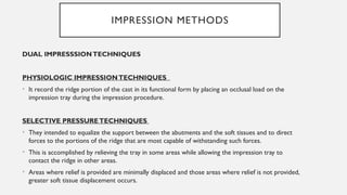 special impression procedures for tooth- tissue supported RPD.pptx