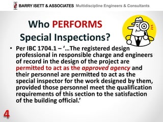Special Inspections - What You Need To Know | PPTX