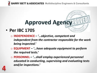 Special Inspections - What You Need To Know | PPTX