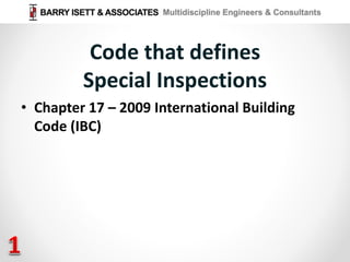 Special Inspections - What You Need To Know | PPTX