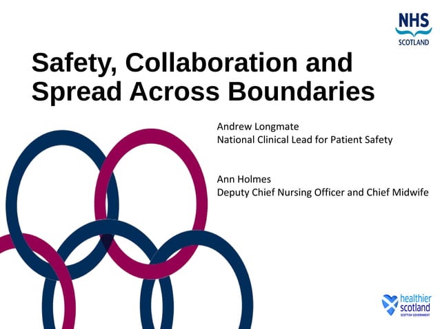 Special Interest Session 1: Safety, Collaboration and Spread Across ...