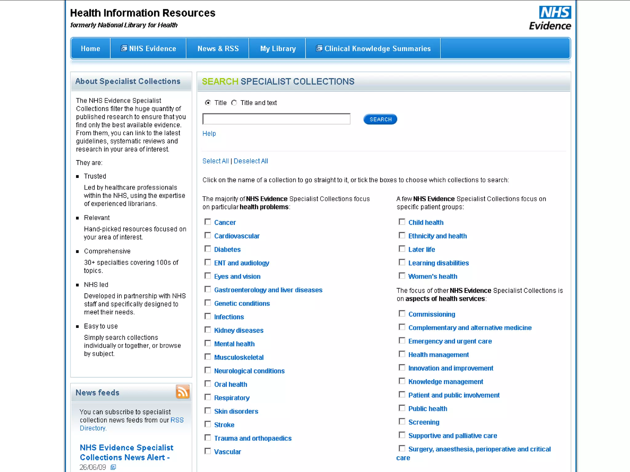 Specialist collections public health user manual | PPT