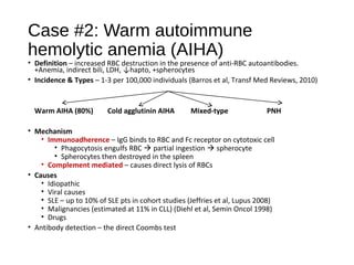 Specialist presentation 3 26 hemolytic anemia | PPT