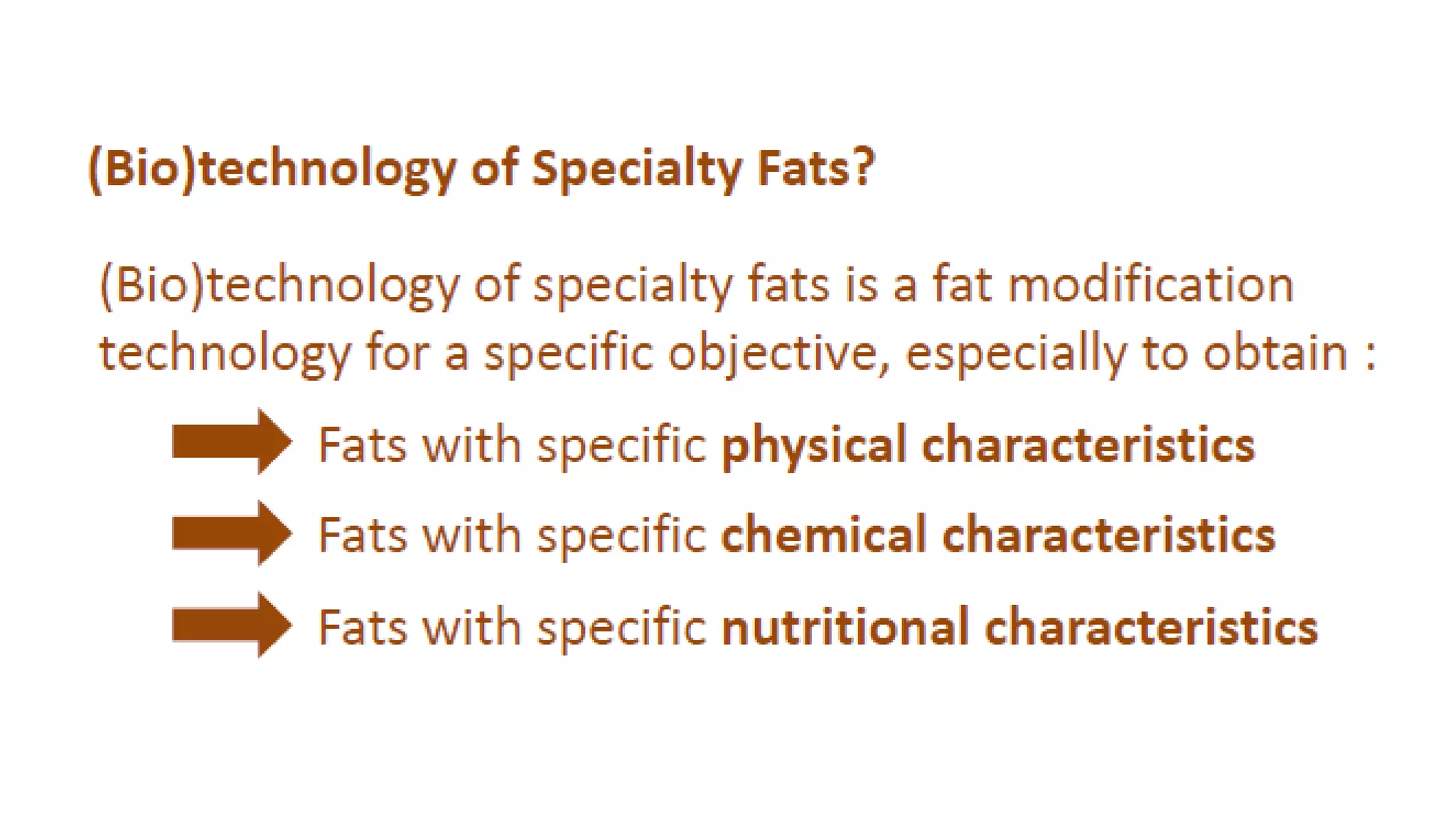 Applications of Specialty Fats and Shortening | PDF
