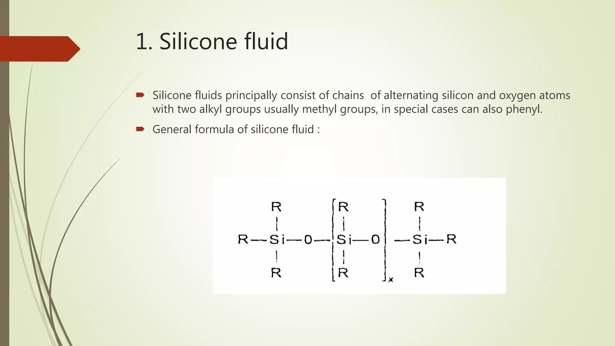 PPT on "Silicones" by Deepak rawal, Speciality polymers | PPTX