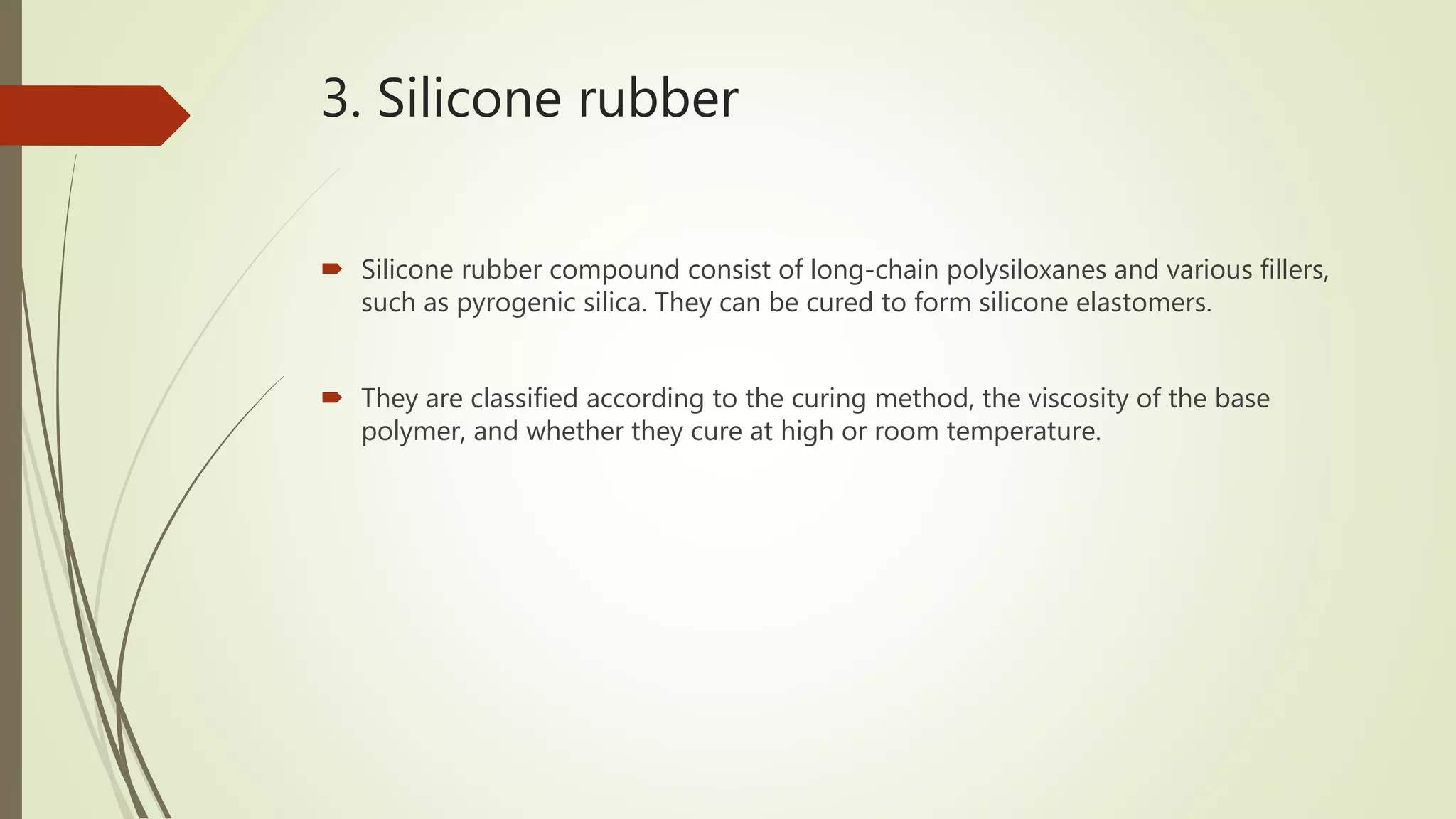 PPT on "Silicones" by Deepak rawal, Speciality polymers | PPTX