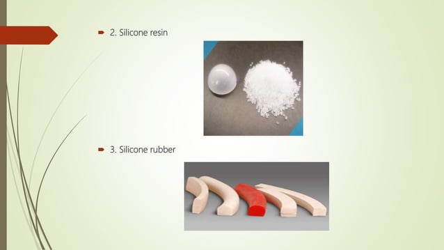 PPT on "Silicones" by Deepak rawal, Speciality polymers | PPTX | Chemistry | Science