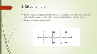 PPT on "Silicones" by Deepak rawal, Speciality polymers | PPTX