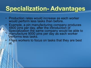 Specialization | PPT