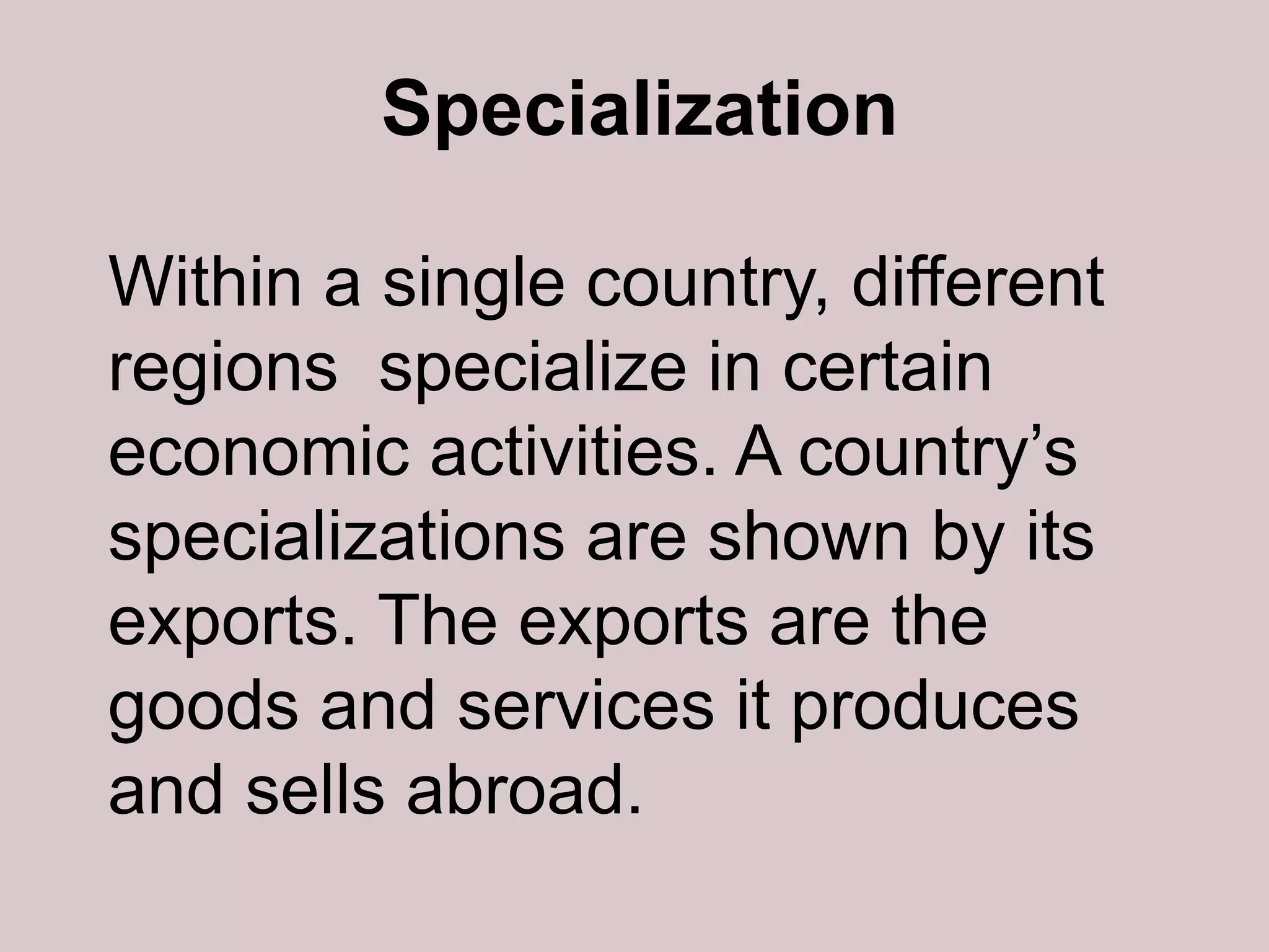 Specialization | PPT