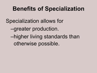 Specialization | PPT