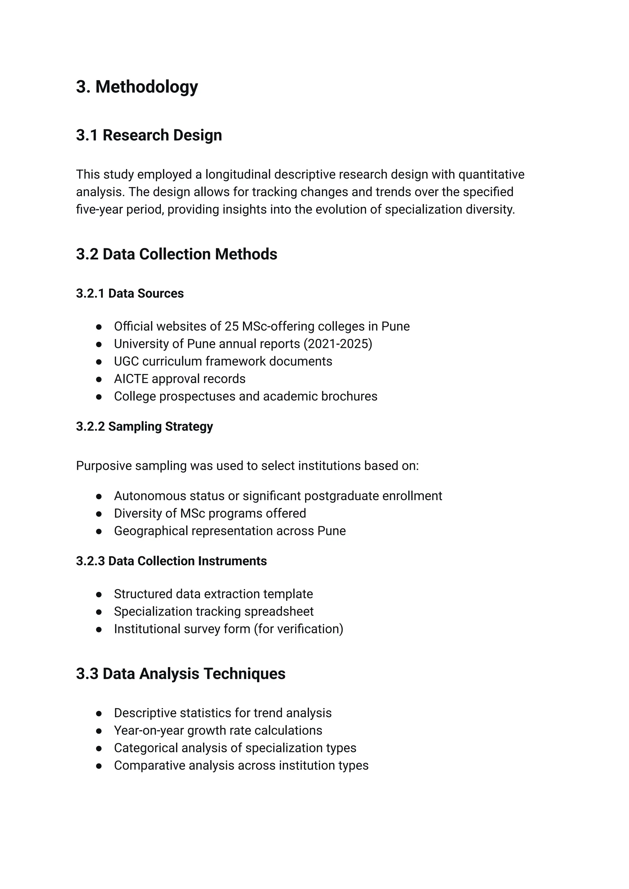 Specialization Diversity in MSc Colleges in Pune (2021-2025).pdf