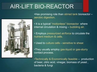 Specialized bioreactor | PPTX