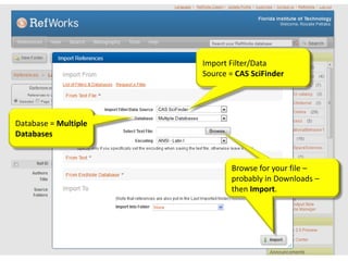 SciFinder for Chemistry Students | PPT