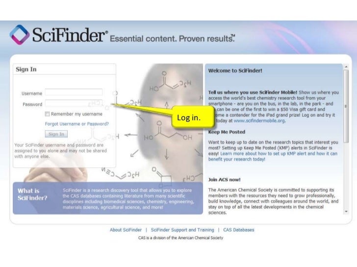 Scifinder N Login