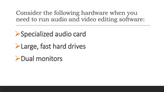 Specialized Computer Systems | PPT