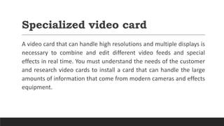 Specialized Computer Systems | PPT