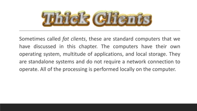 Specialized Computer Systems | PPT