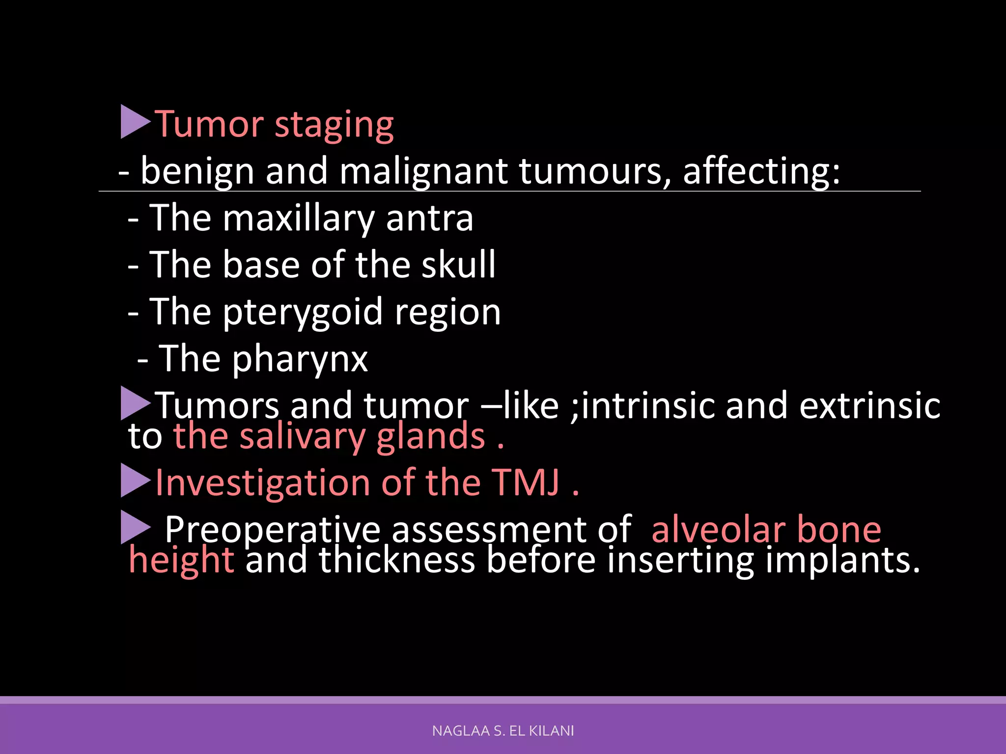 Specialized radiographic technique Prof naglaa shawki el kilani | PDF