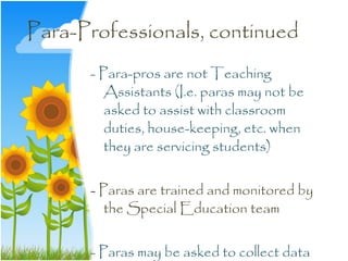 Specialized services training | PPT