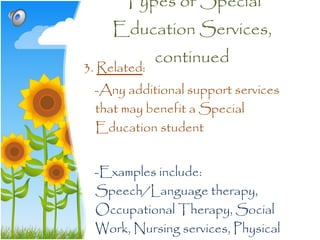 Specialized services training | PPT