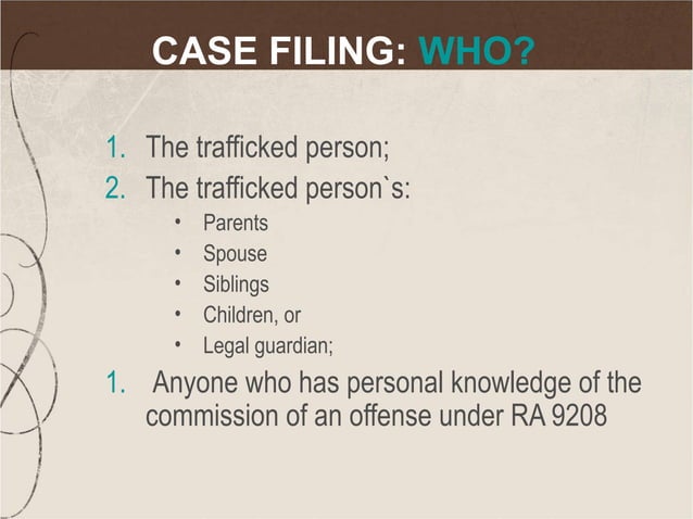 Special laws on children 8353, 9262, 9231, 7877, 7610, 920 | PPT