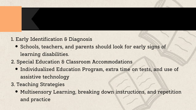 Special Learning Disabilities - Definition, Types, Myths and Facts | PPT
