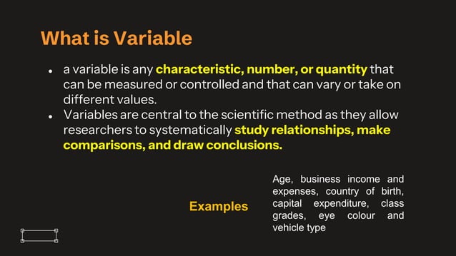Application Of Univariate Bivariate And Multivariate Variables In