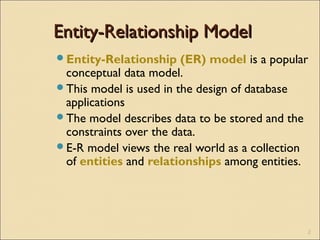 Special lecture er diagram | PPT