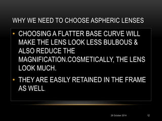 Special lens designing | PPTX