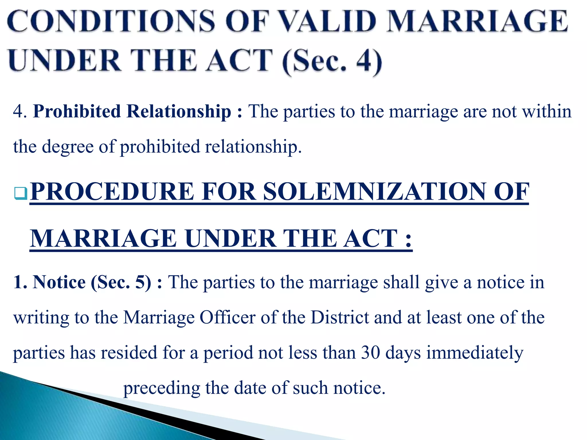 Special marriage Act,1954 | PPTX
