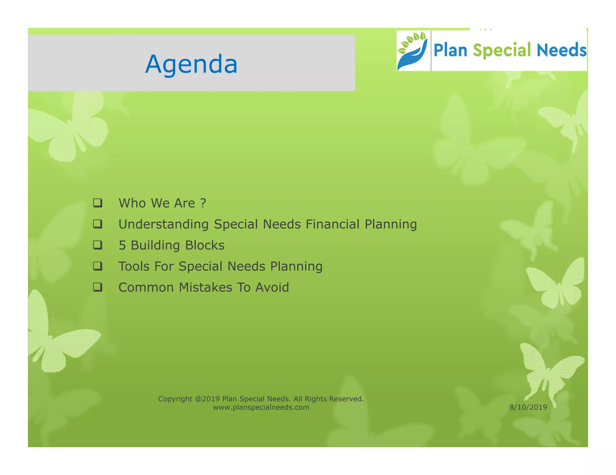 Special Needs Financial Planning | PDF