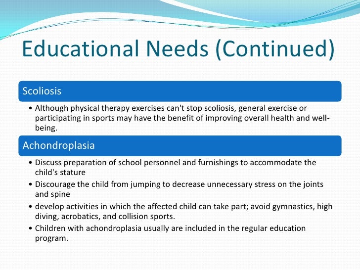 Special needs power point